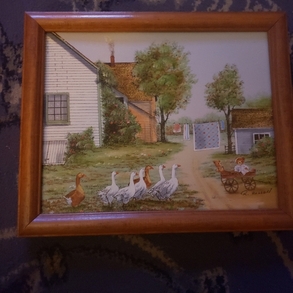 Art | Original R Russell Oil Painting | Poshmark